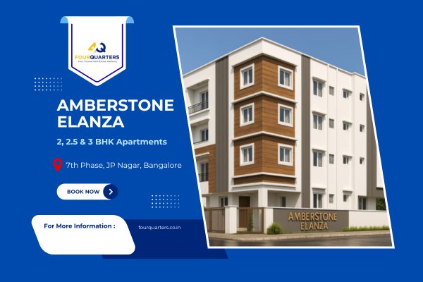Amberstone Elanza 3 BHK Flats in JP Nagar, Bangalore